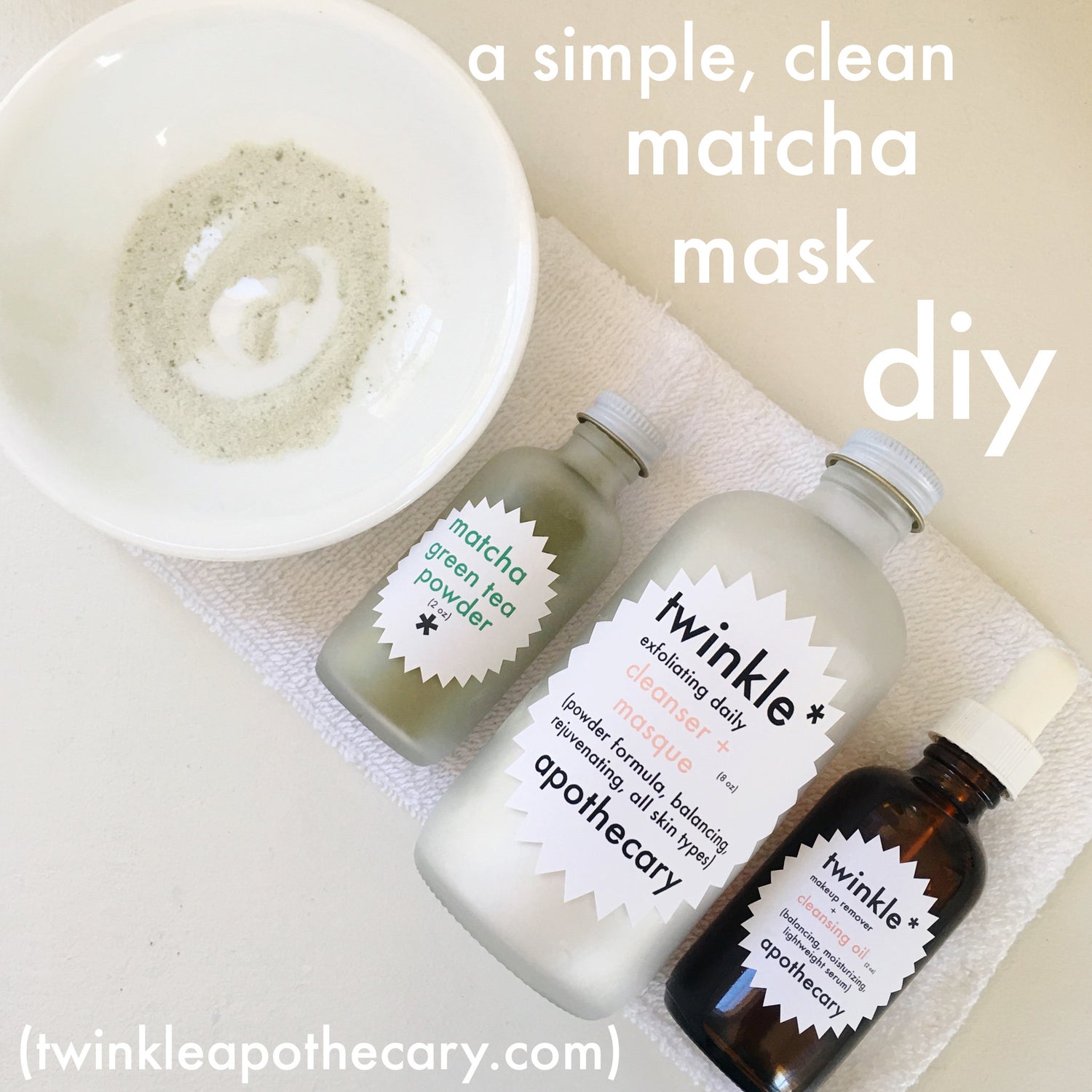 Matcha Mask DIY | Twinkle Apothecary