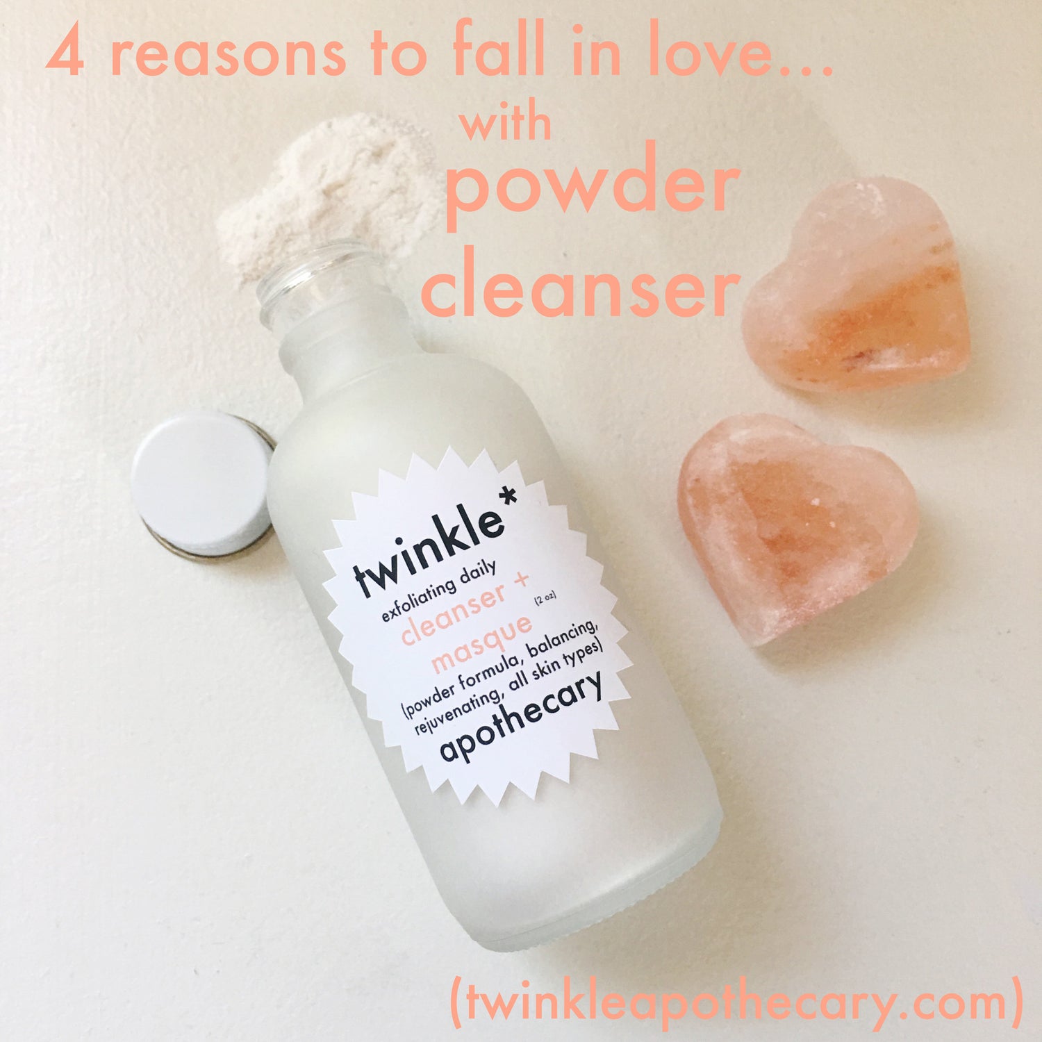 4 Reasons To Fall In Love With Powder Cleanser | Twinkle Apothecary