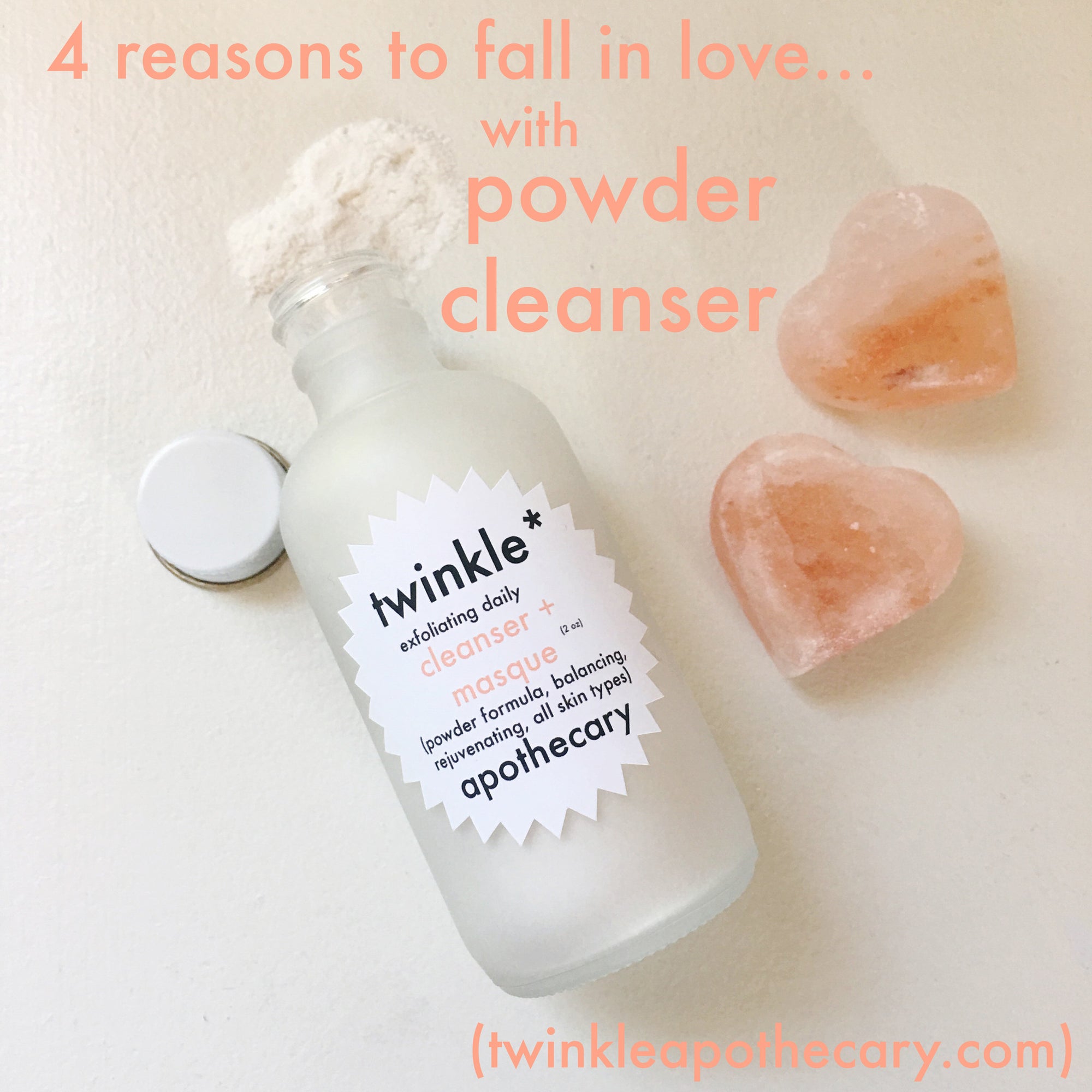 4 Reasons To Fall In Love With Powder Cleanser | Twinkle Apothecary